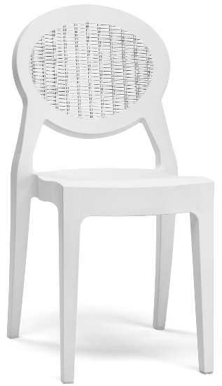 Sedia Barbarella Bianca - Karmaregalo