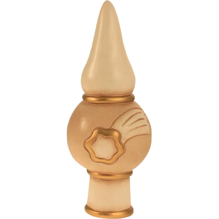 Puntale Piccolo Con Angelo E Stella Cometa Bianco - Karmaregalo